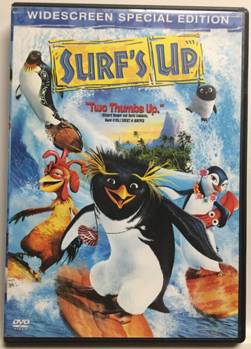 Surf's Up (DVD, 2007, Widescreen) Shia LaBeouf, Zooey Deschanel ...