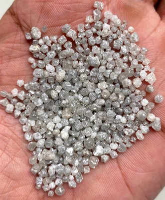 10PCs Genuine White Diamond GEM 2 To 4mm Faceting Real Diamond Jewelry ...