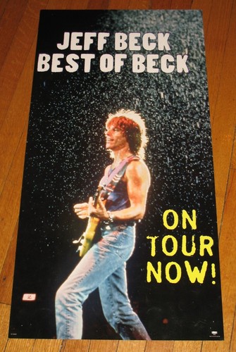 Jeff Beck - Santana Poster - On Tour - 1995 - Double Sided | eBay