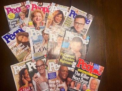 Lot of 12 PEOPLE MAGAZINES January 3 - March 28, 2022 EUC | eBay