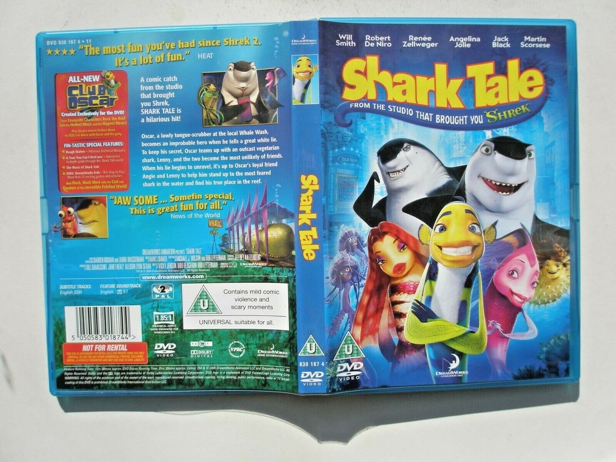 Shark Tale Dvd Cover Shark Tale (2004)(dvd) | Buy Online In South