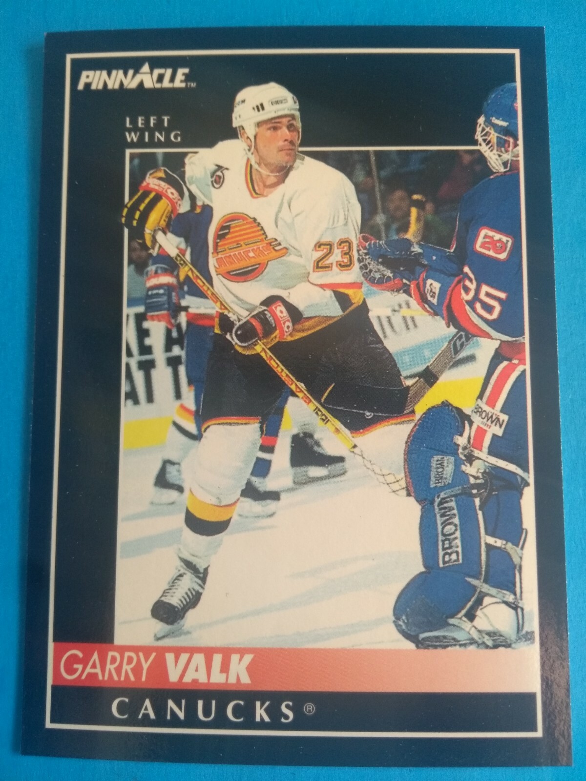 #181 Garry Valk - Score Pinnacle - 1992-93 (VG) | eBay