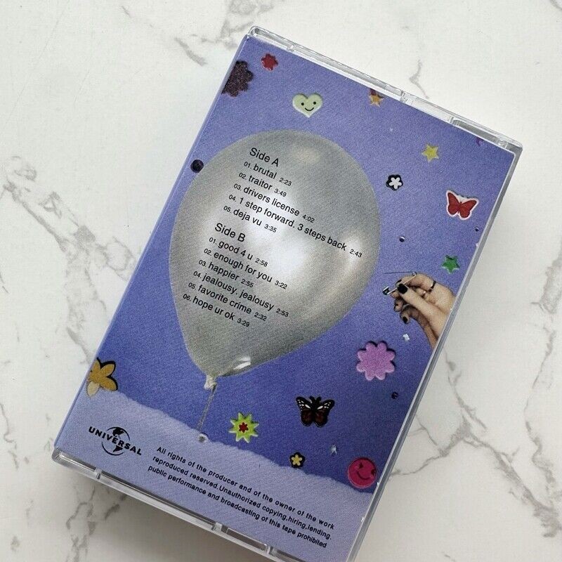 Olivia Rodrigo - SOUR & GUTS (Explicit) - Album Song Cassette Tapes ...