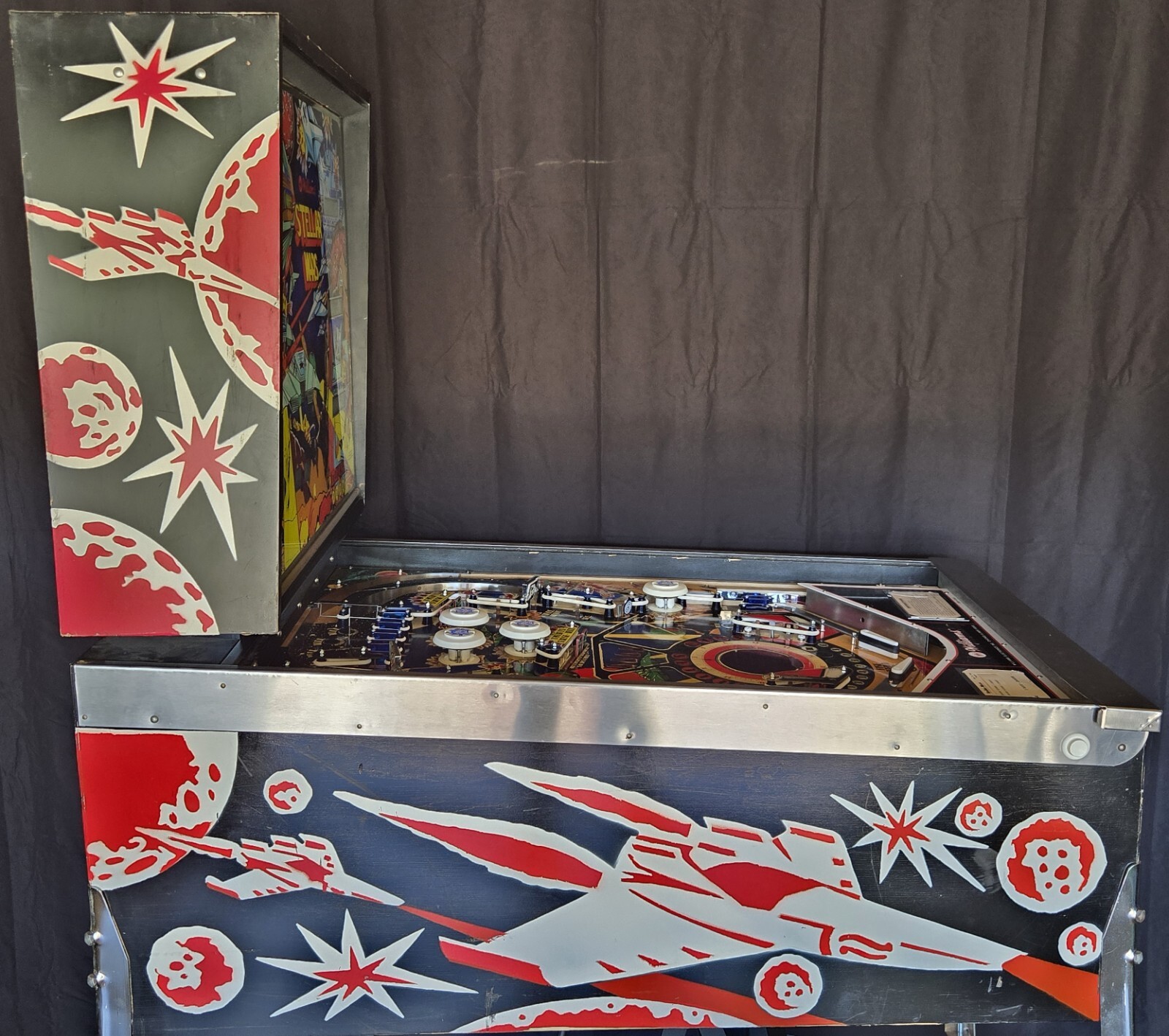 Restored Stellar Wars Widebody Pinball Machine (Williams) 1979 | eBay