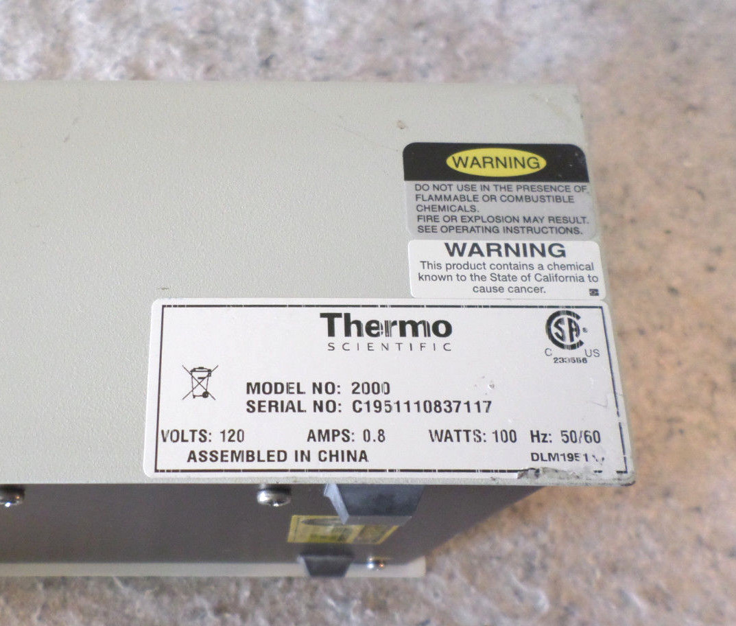 Thermo Scientific Multi-Blok 2000 Dri Block Dri Well Heater w/o Block ...