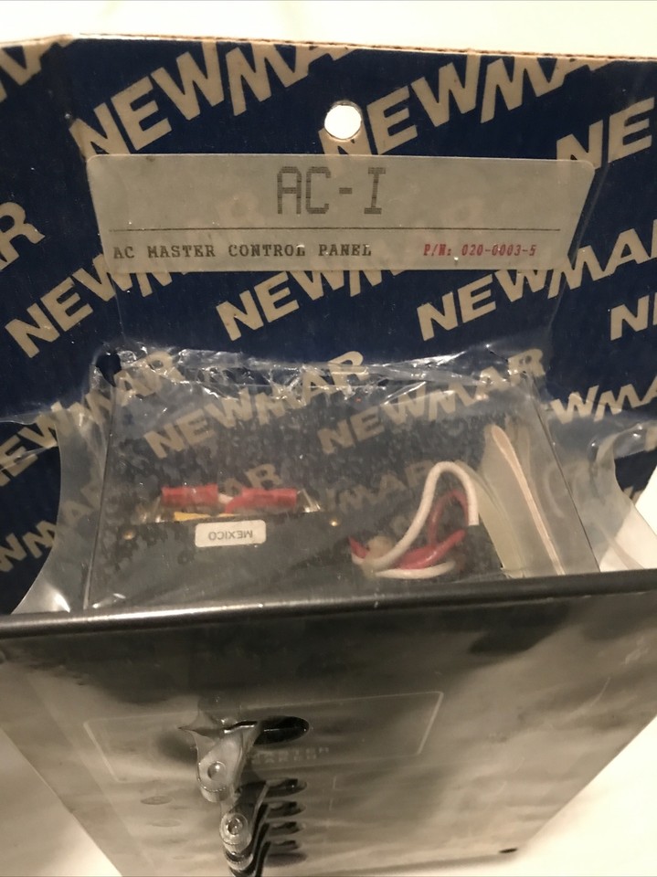Newmar AC-1 AC Master Control Panel Part # 020-0003-5 | Marine Electric