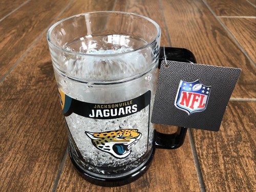 Brand New NFL Jacksonville Jaguars 16oz Crystal Freezer Mug by Duck ...