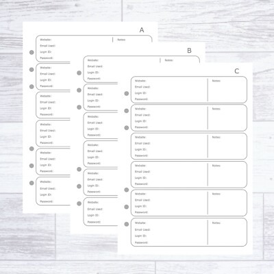 A5 FILOFAX COMPATIBLE ORGANISER PLANNER JOURNAL REFILL PASSWORD PAGES A ...
