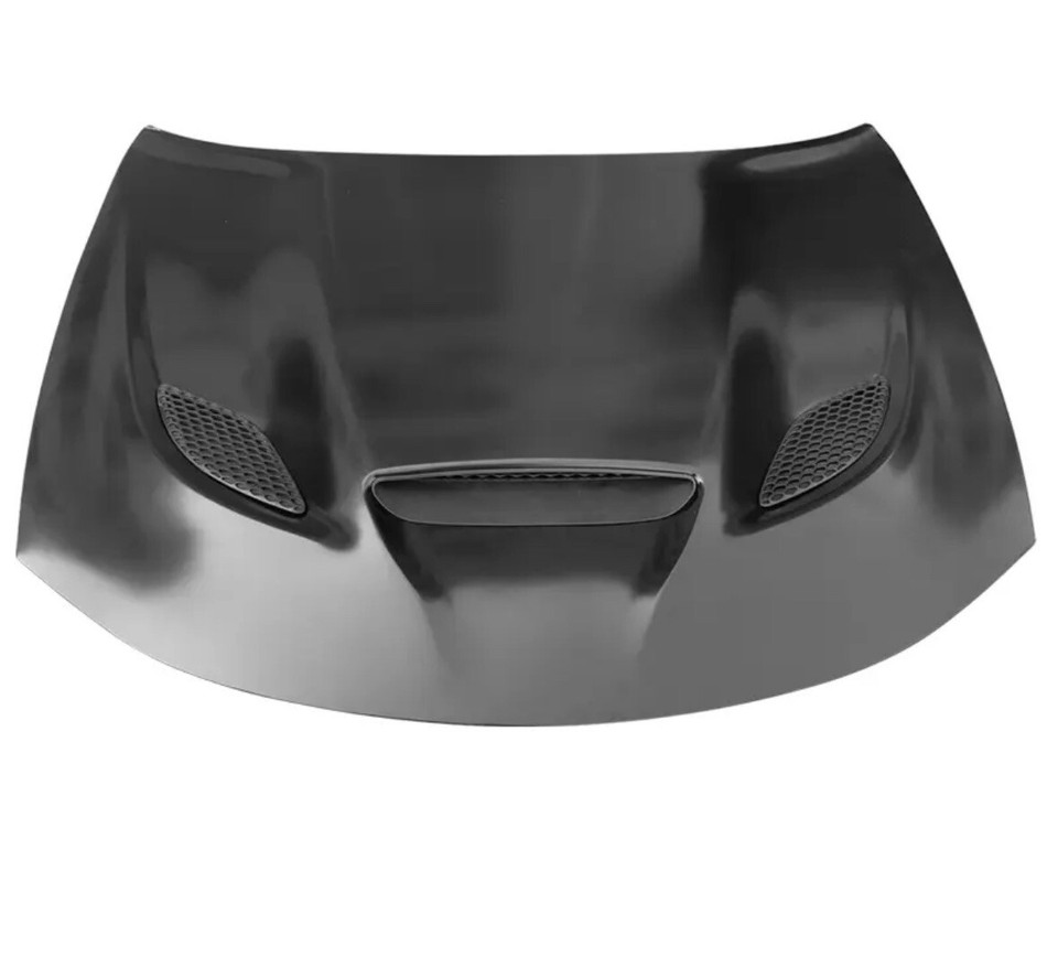For 2015-2023 Dodge Charger Hellcat SRT style ALUMINUM hood with 3 ...