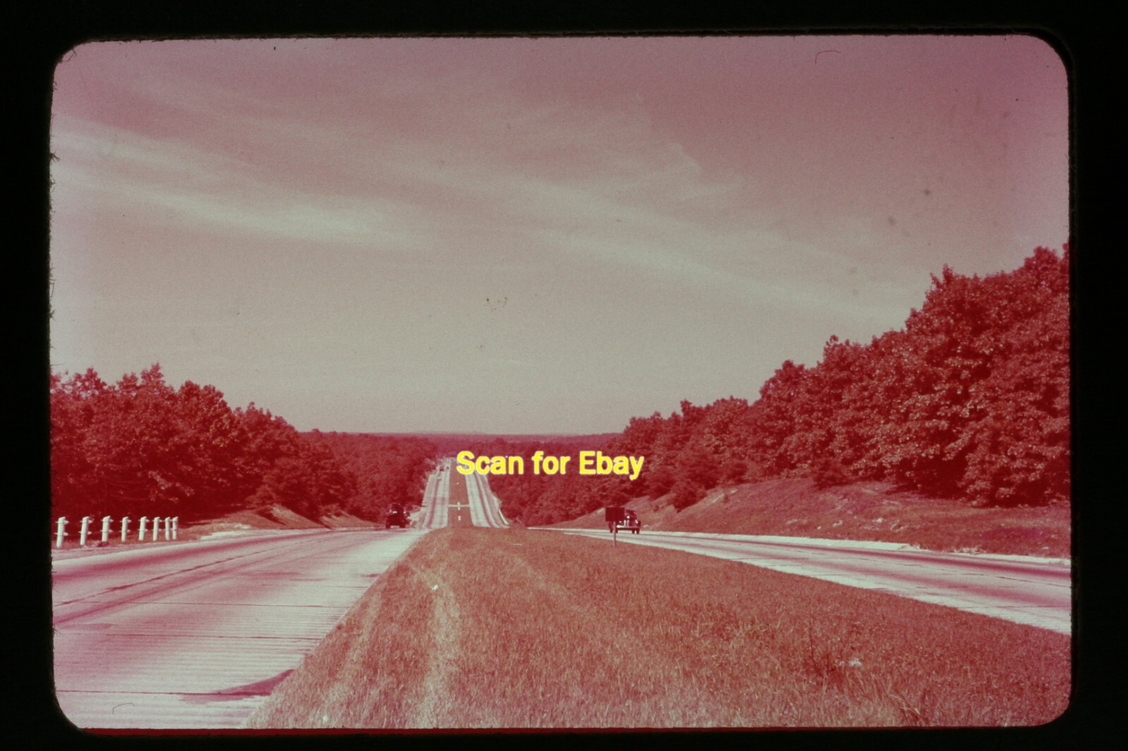 Highway U.S. Route 40 near Baltimore Maryland in 1950, Ansco Color ...