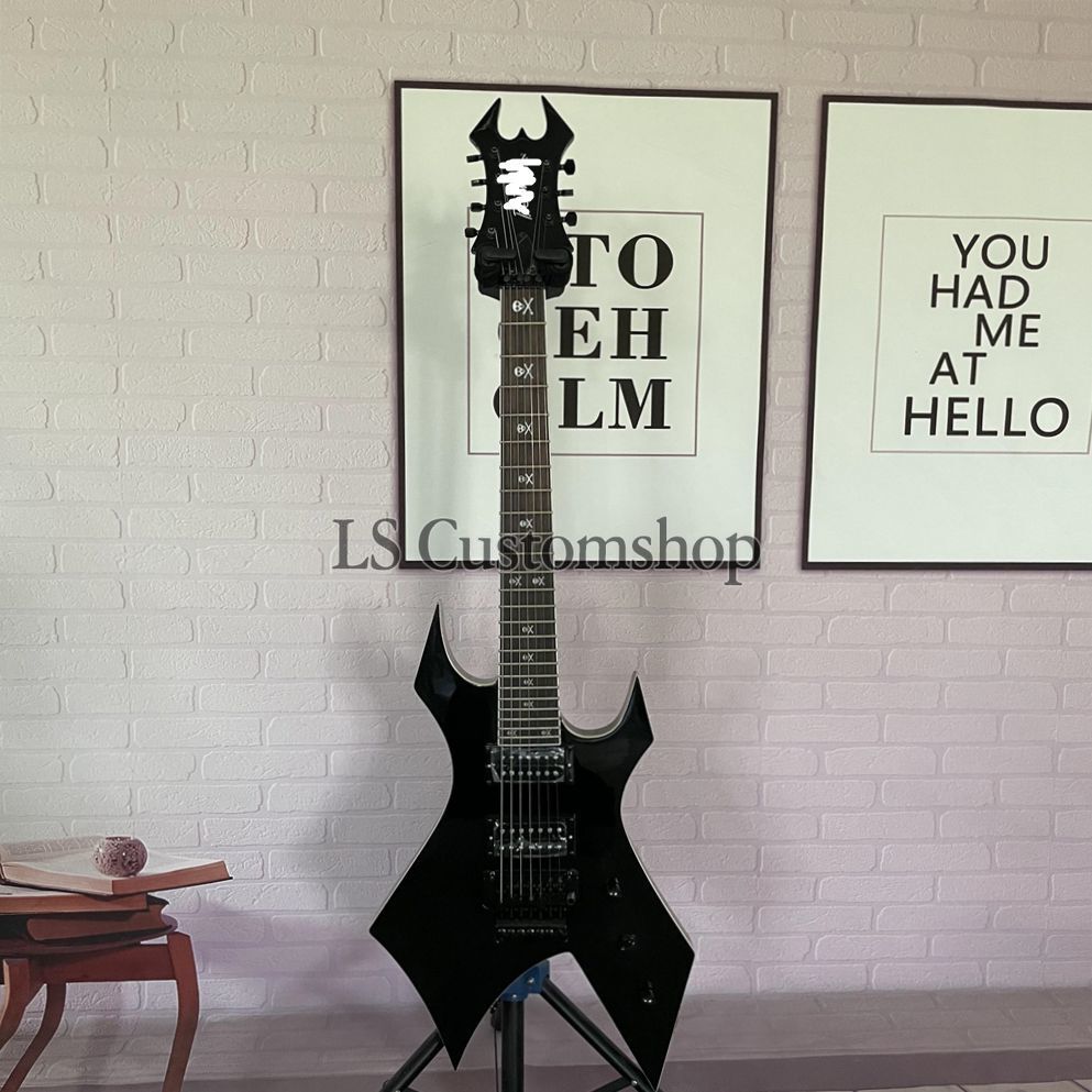 BC Style 7 String Rich Electric Guitar Extreme Warlock Special Widow ...