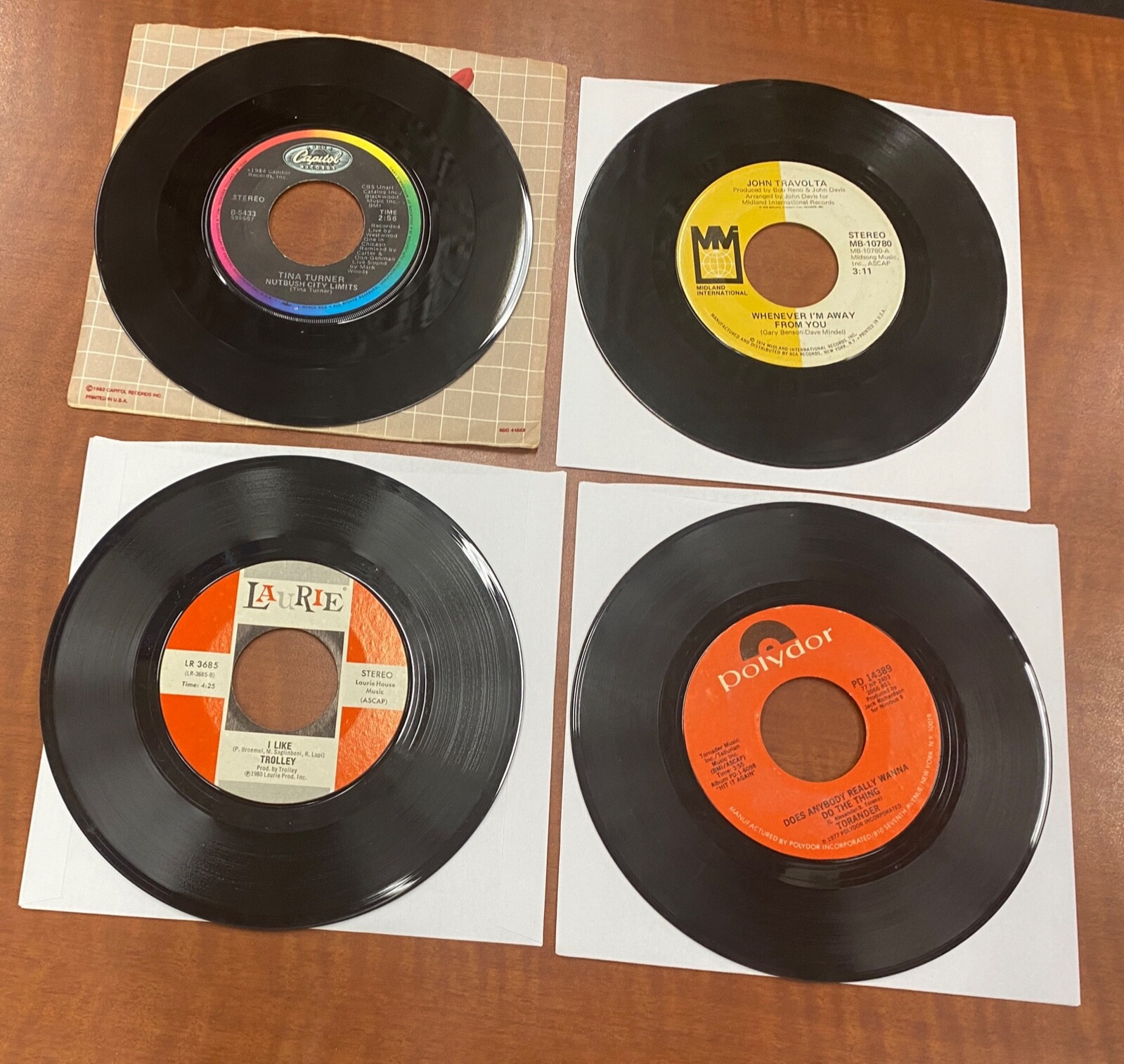 45s -Over 40 Stars & Lesser known artists 1980s (some 70s) vinyl 7 ...