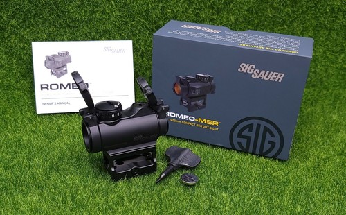 Sig Sauer ROMEO-MSR Red Dot Sight 2 MOA w/ Riser - SOR72001 ...