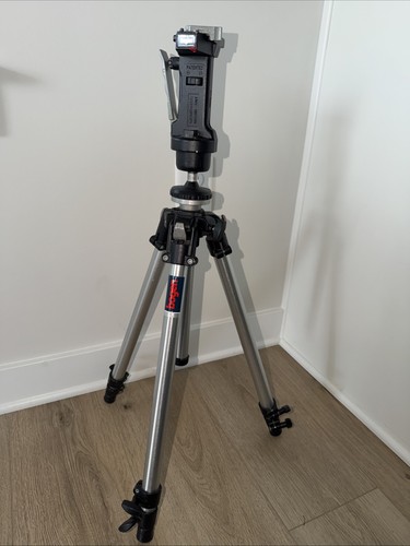 Manfrotto By Bogen 3001 Professional Tripod With 3265 Grip Action Ball ...