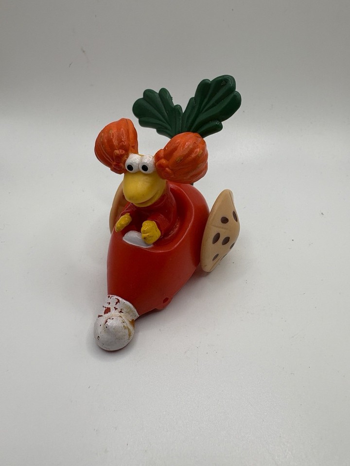 Vintage McDonald's Red Fraggle Rock Jim Henson 1988 Radish Car | eBay