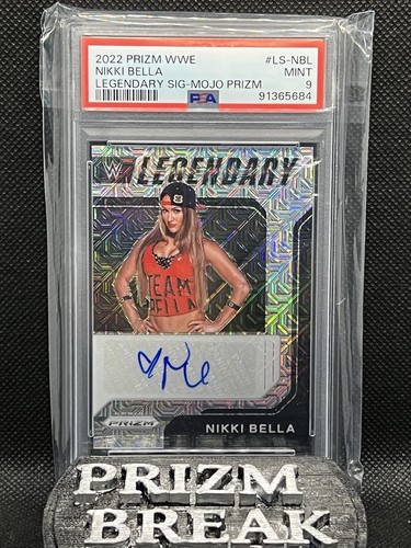 2022 Prizm WWE Nikki Bella Legendary Signatures Auto Mojo /25 #LS-NBL ...