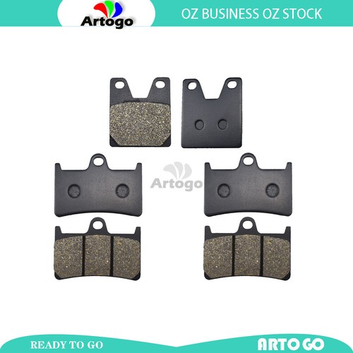 Front+Rear Brake Pads For Yamaha YZF-R7 750 OWO2 Road Version 5FL1 1999 ...