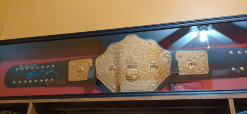 Wrestling Belt Display Case 55x13.5" WWE Boxing Championship Title ...