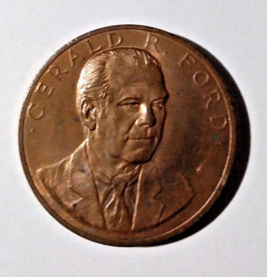 Vintage 1974 Gerald R. Ford Inaugural Token Medal Bronze | eBay