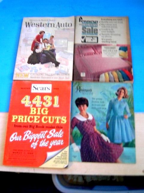 4 OLD STORE CATALOGS FOR 1 BID | eBay