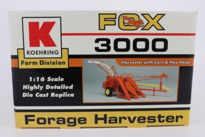 1/16 Highly Detailed Fox 3000 Forage Harvester/Chopper by SpecCast NIB ...