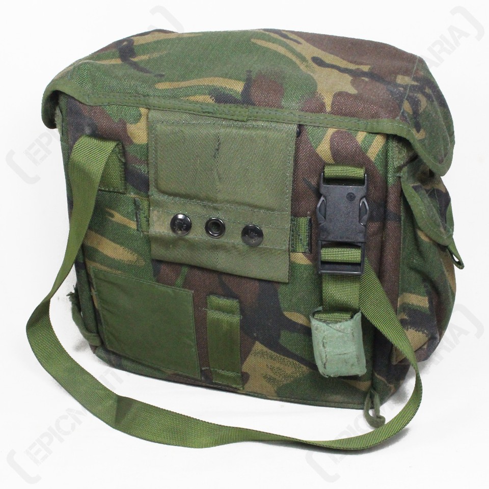 British DPM Mask Haversack - Army Military Genuine Surplus Satchel Bag ...