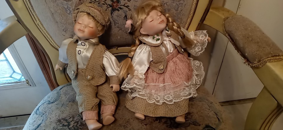 Cathay Collection Girl & Boy Porcelain Doll 1-5000 | eBay