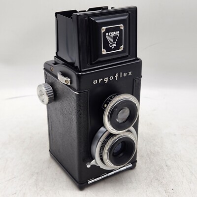 Vintage Argus Argoflex EF TLR Twin Lens Camera w/ Coated Varex 75mm F4 ...