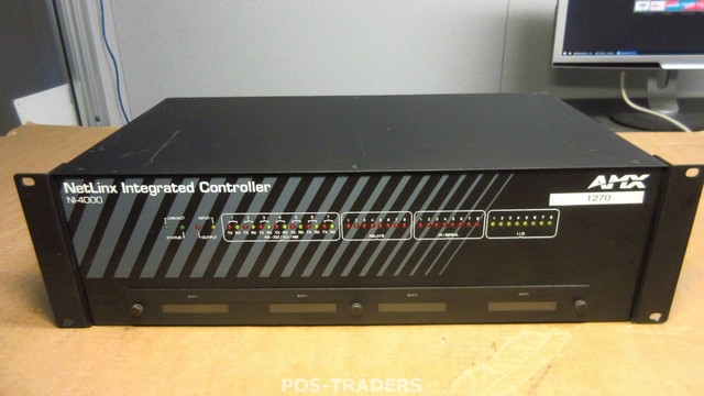 AMX Ni-4000 NetLinx Integrated Home Automation Controller 8-Port i/o IR ...