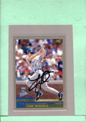 2000 Topps Autograph #317 Joe Randa NM-MT Royals ID:48102 | eBay