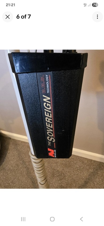 Minelab Sovereign Metal Detector With BBS Technology | eBay UK