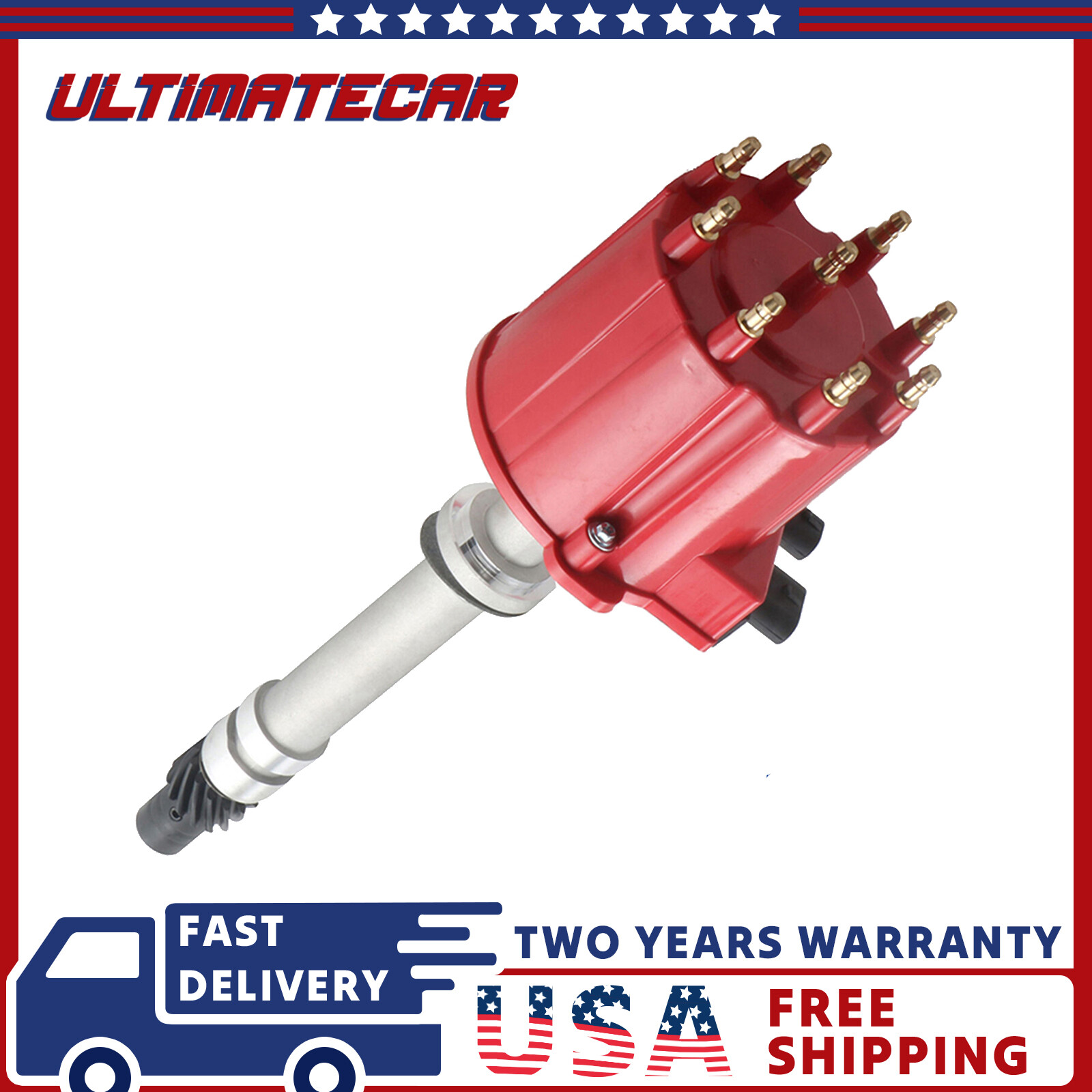 Ignition Distributor For 87-95 Chevy Pontiac GMC 5.0L 5.7L 7.4L V8 OHV ...