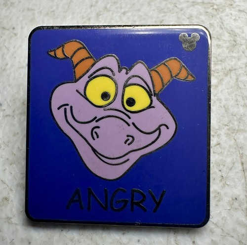 2008 Disney Hidden Mickey Series Figment Expressions Angry Pin ...