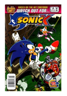 SONIC X 9, VF/NM (9.0), 2006 ARCHIE COMICS, 15TH ANNIVERSARY, NEWSSTAND * | eBay