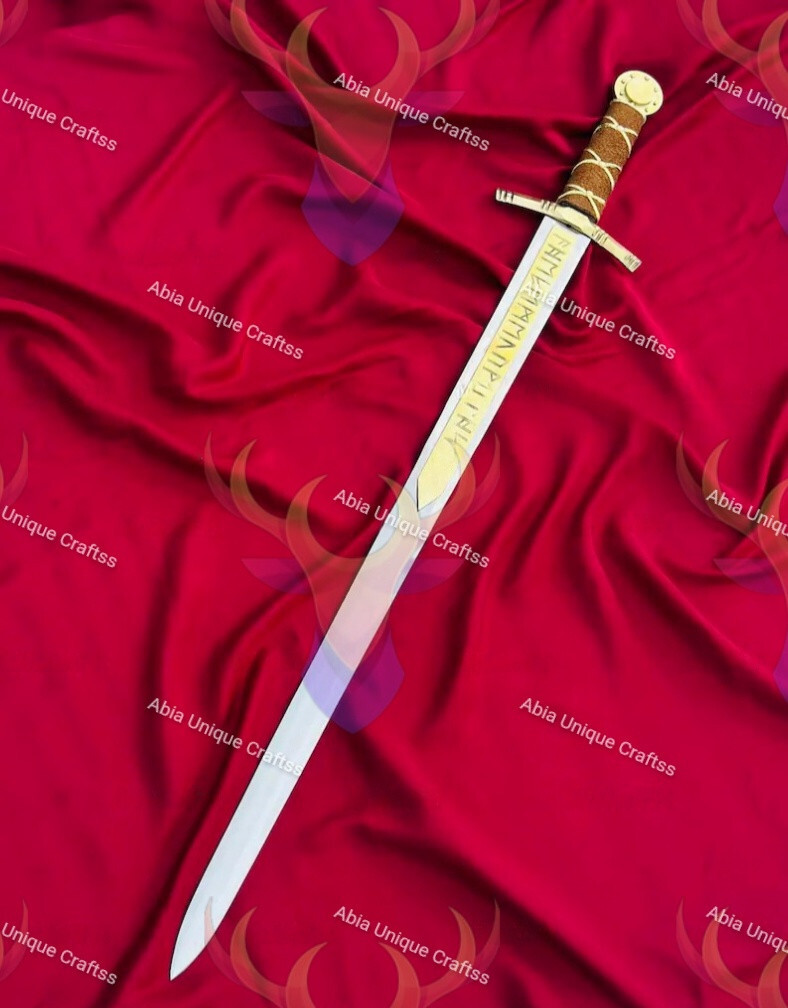 Merlin Excalibur Sword Medieval BattleKing Arthur Sword Replica With ...