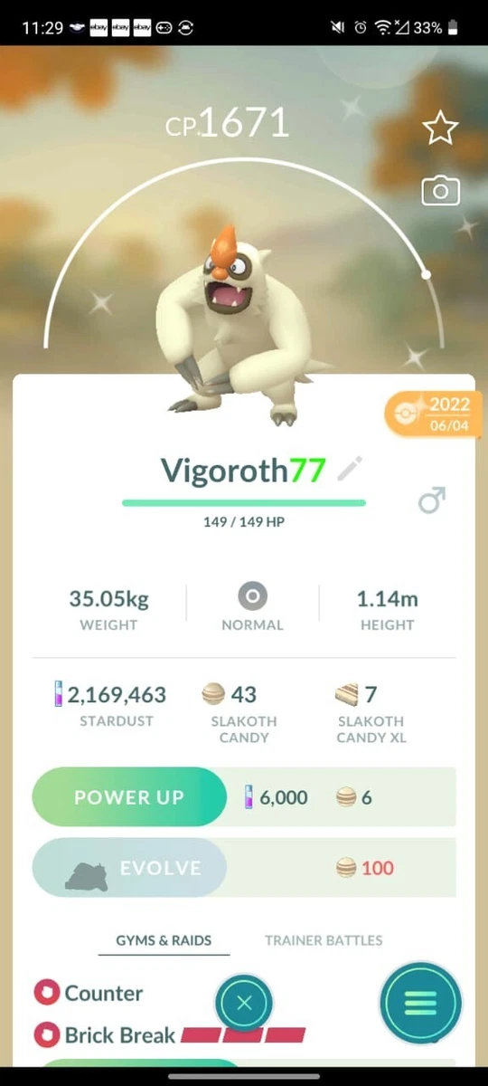 Shiny Vigoroth