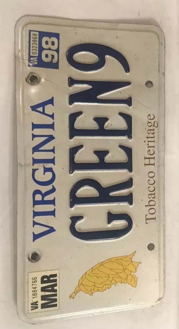 TOBACCO vanity GREEN 420 license plate Goddess Marijuana Sickness ...