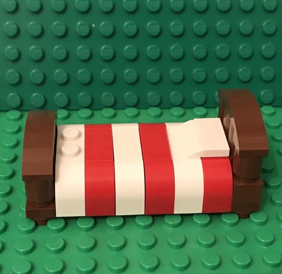 Lego Prebuilt Home Maker Bed,City Interior Mini Figures Bedroom ...