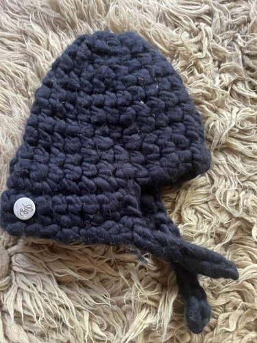 Mischa Lampert Blue Wool Trapper Hat Preowned | eBay