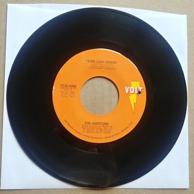 The Emotions Boss Love Maker Show Me How 45 7 Funk Soul Record Vinyl