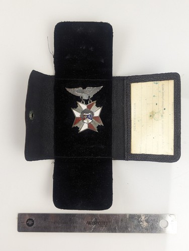 Vintage Sterling Silver ZNP Polish National Alliance Medal of Merit ...