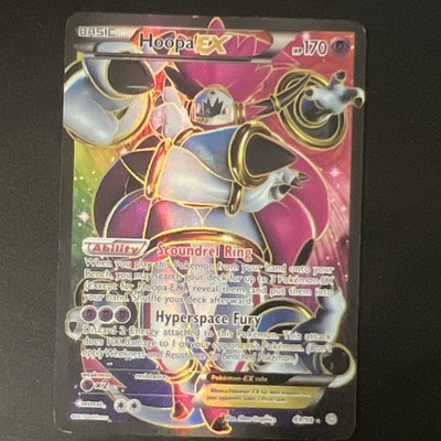 Pokémon Hoopa EX Full Art Ultra Rare 89/98 XY Ancient Origins Holo ...