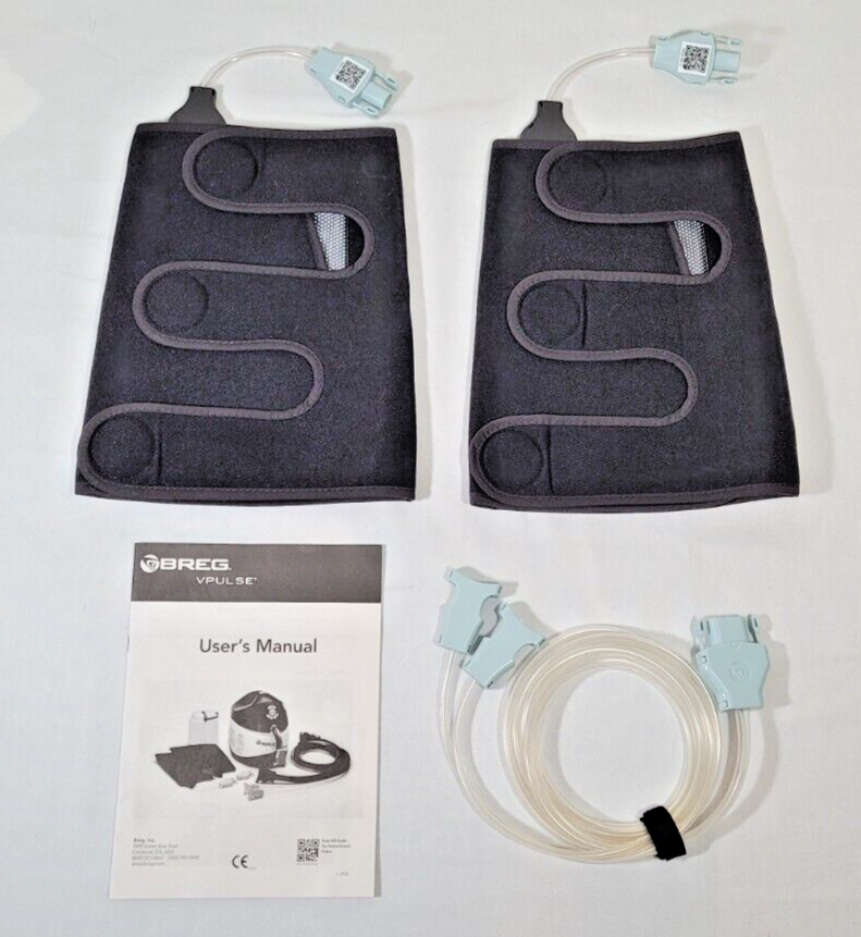 NEW - Set of 2 Vpulse Sequential Compression Leg Therapy Pads | eBay