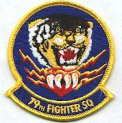 USAF AIR FORCE 79TH FIGHTER SQUADRON COLOR SHAW AFB EMBROIDERED JACKET ...