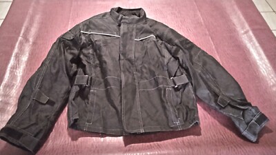 Bilt Men's Size M Black Long Sleeve Motorcycle All Weather Riding ...