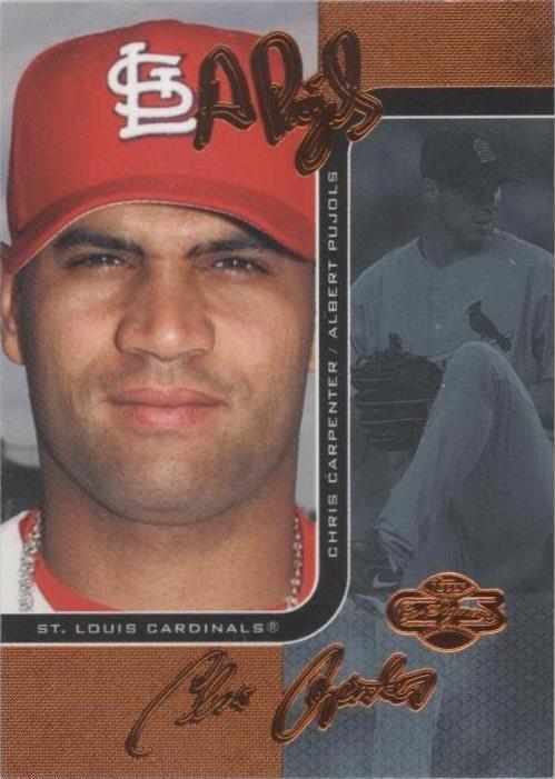 2006 Topps Co-Signers - Changing Faces Albert Pujols, Chris Carpenter ...