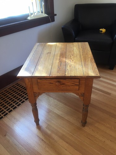 Lexington American Country West Solid Oak End Table | eBay