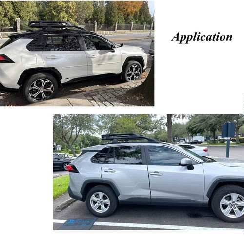 Roof Rack Rooftop Cargo Basket for 2019-2024 2025 Toyota RAV4 Luggage ...