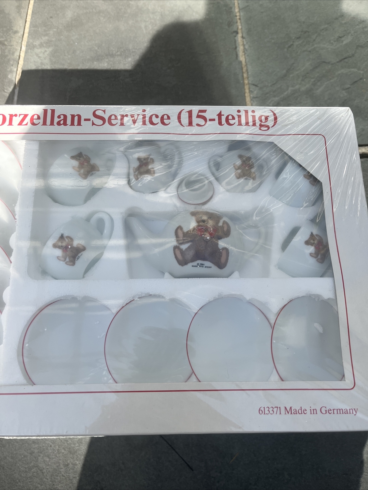 Vintage Steiff Puppen-Porzellan -Service 15 Piece TEA SET Made In ...