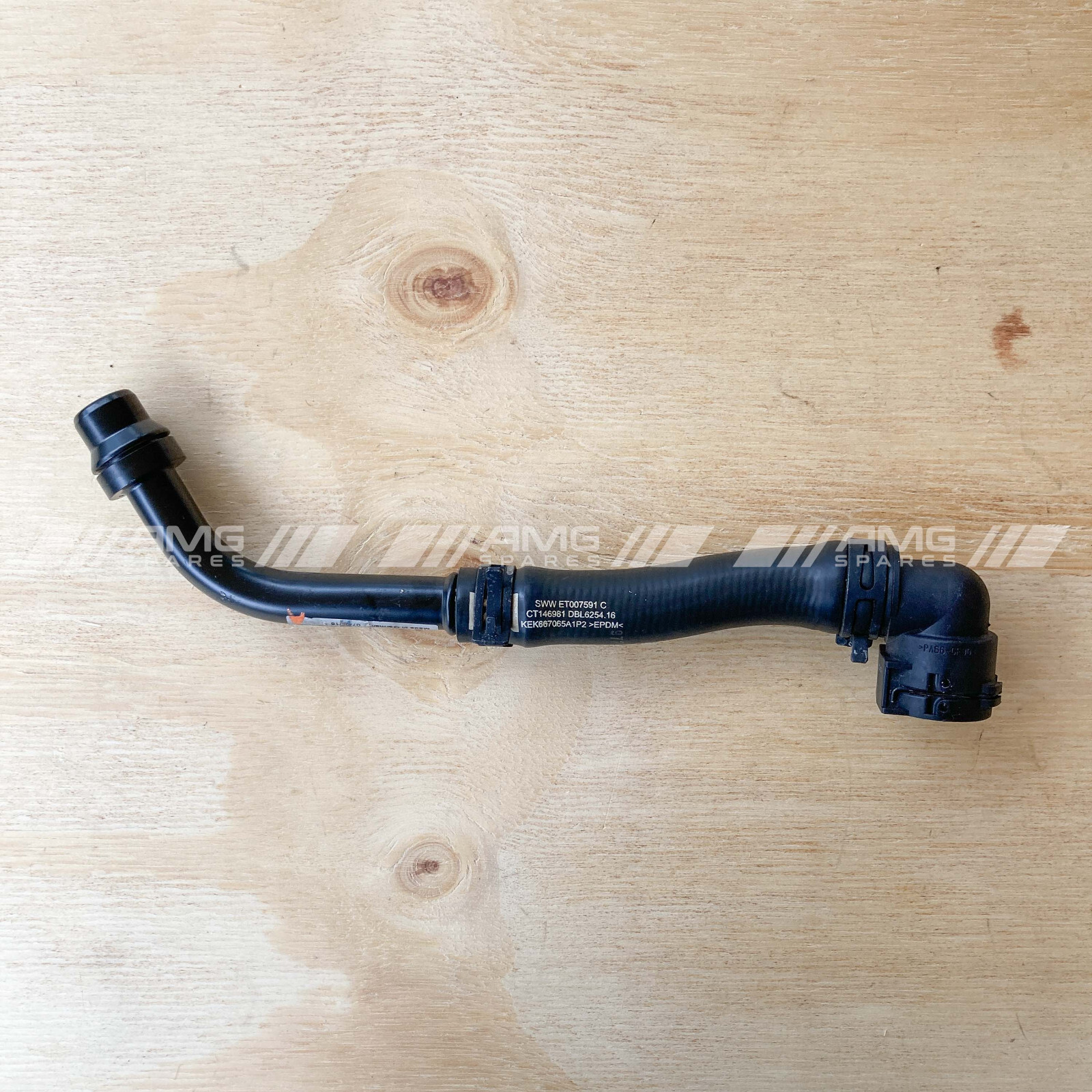 Genuine Mercedes OEM M133 A45 intercooler coolant feed line hose ...